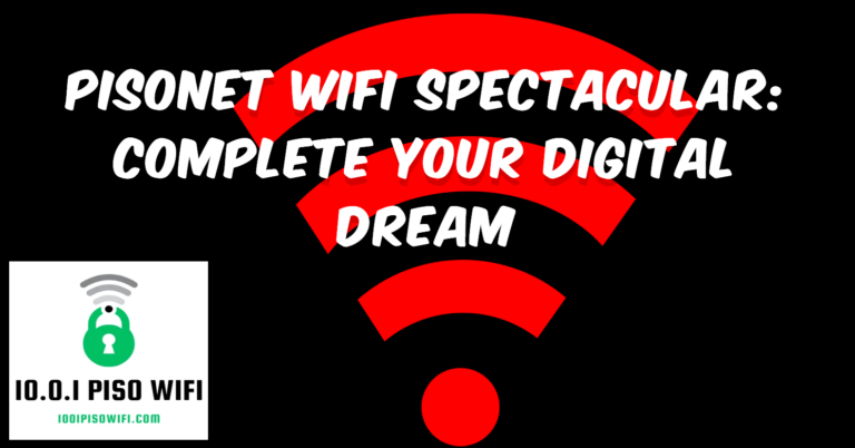 Pisonet WiFi Spectacular: complete your digital dream 1001pisowifi.com